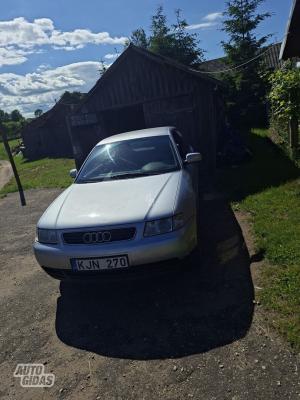 Audi A3 1997 Molėtai, ar dzinēja tilpumu 1.60 L un nobraukumu 285 tūkst. km par 350 €, foto  vietnē AUTOMOTO.COM.LV