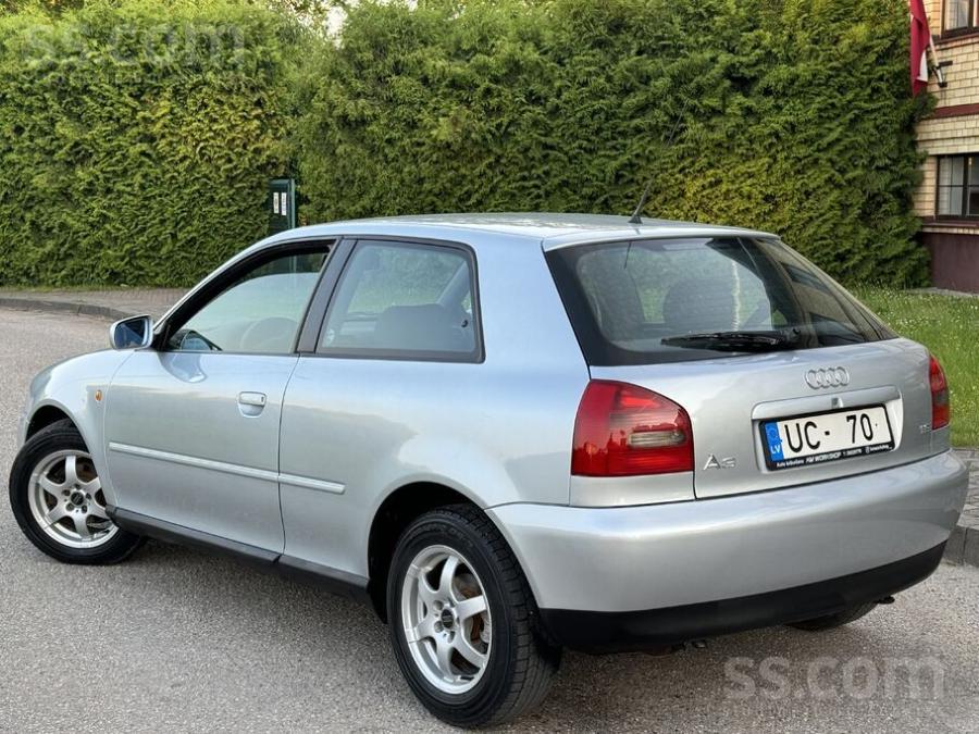 Audi A3 1999 Jelgava, ar dzinēja tilpumu 1.60 L un nobraukumu 255 tūkst. km par 1500 €, foto 6 vietnē AUTOMOTO.COM.LV