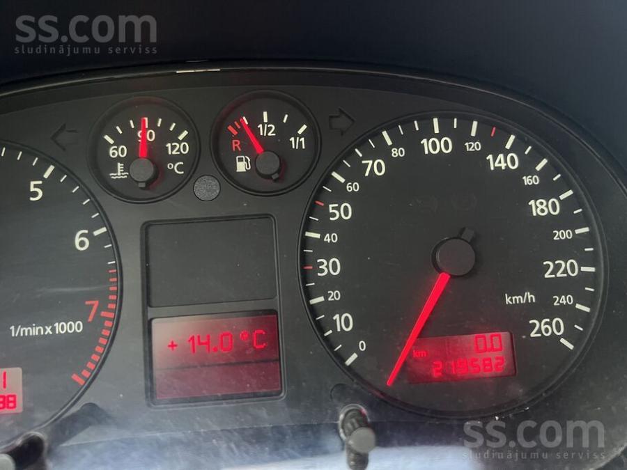 Ауди А3 2000 в Рига, объемом двигателя 2.00 л и пробегом 210 тыс. км за 2200 €, фото 8 на AUTOMOTO.COM.LV