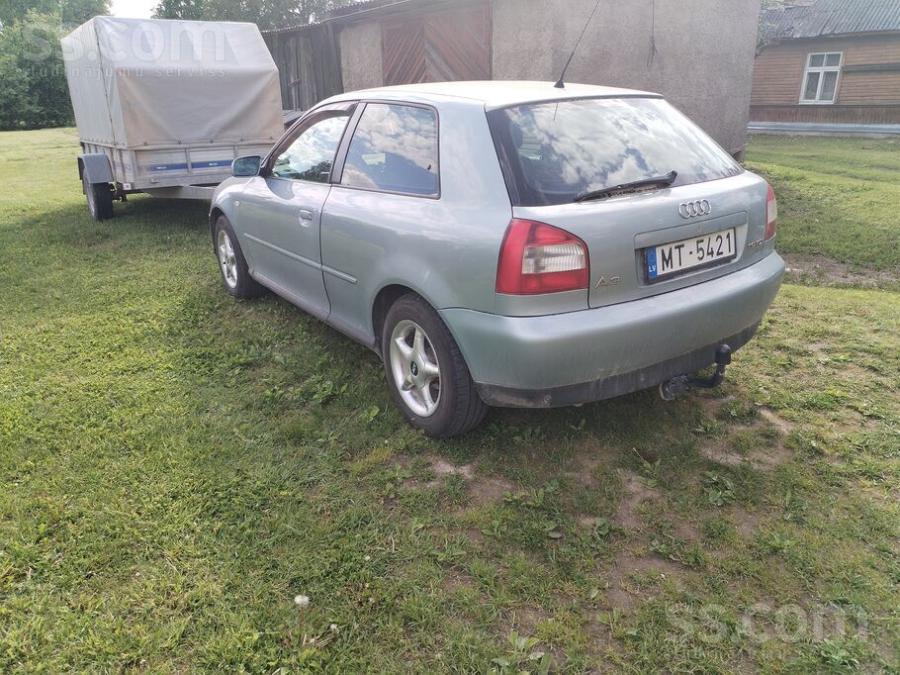 Audi A3 2001 in Madona, with an engine capacity of 1.90 L and mileage of 348 thousand km for 2000 €, photo 1 on AUTOMOTO.COM.LV