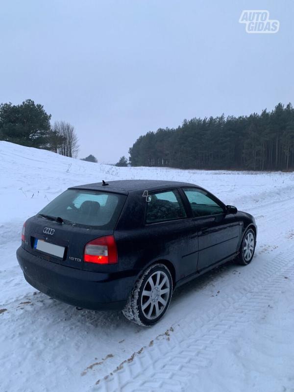Audi A3 2002 Šilutė, ar dzinēja tilpumu 1.90 L un nobraukumu 333 tūkst. km par 850 €, foto 2 vietnē AUTOMOTO.COM.LV
