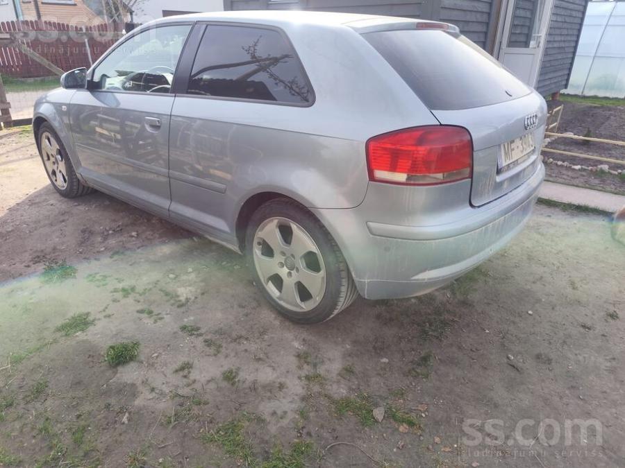 Audi A3 2004 Jelgava, ar dzinēja tilpumu 2.00 L un nobraukumu 336 tūkst. km par 1300 €, foto 3 vietnē AUTOMOTO.COM.LV