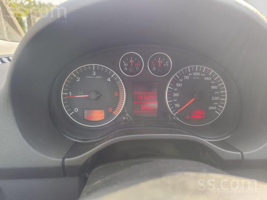 Audi A3 2004 Jelgava, ar dzinēja tilpumu 2.00 L un nobraukumu 336 tūkst. km par 1300 €, foto 7 vietnē AUTOMOTO.COM.LV