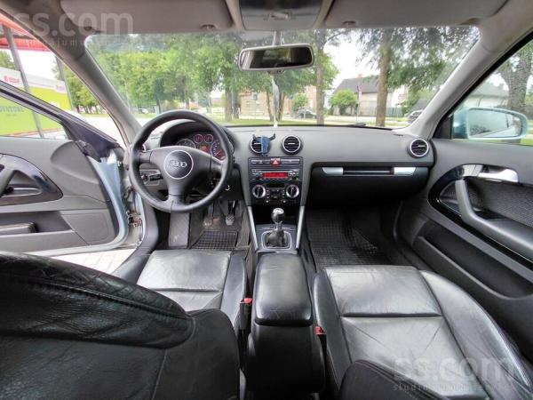 Audi A3 2004 Jelgava, ar dzinēja tilpumu 2.00 L un nobraukumu 330 tūkst. km par 1550 €, foto 7 vietnē AUTOMOTO.COM.LV