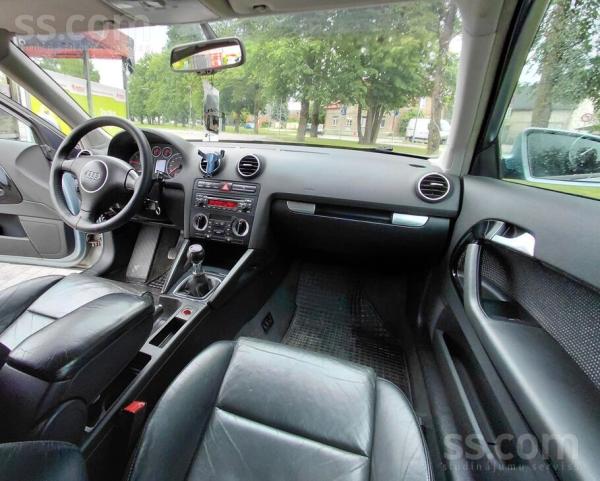 Audi A3 2004 Jelgava, ar dzinēja tilpumu 2.00 L un nobraukumu 330 tūkst. km par 1550 €, foto 8 vietnē AUTOMOTO.COM.LV