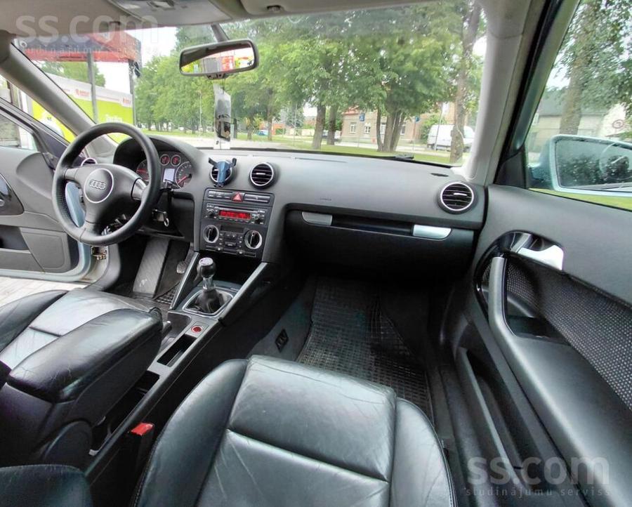 Ауди А3 2004 в Елгава, объемом двигателя 2.00 л и пробегом 330 тыс. км за 1550 €, фото 9 на AUTOMOTO.COM.LV