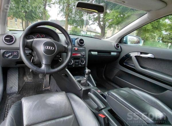 Audi A3 2004 Jelgava, ar dzinēja tilpumu 2.00 L un nobraukumu 330 tūkst. km par 1550 €, foto 9 vietnē AUTOMOTO.COM.LV