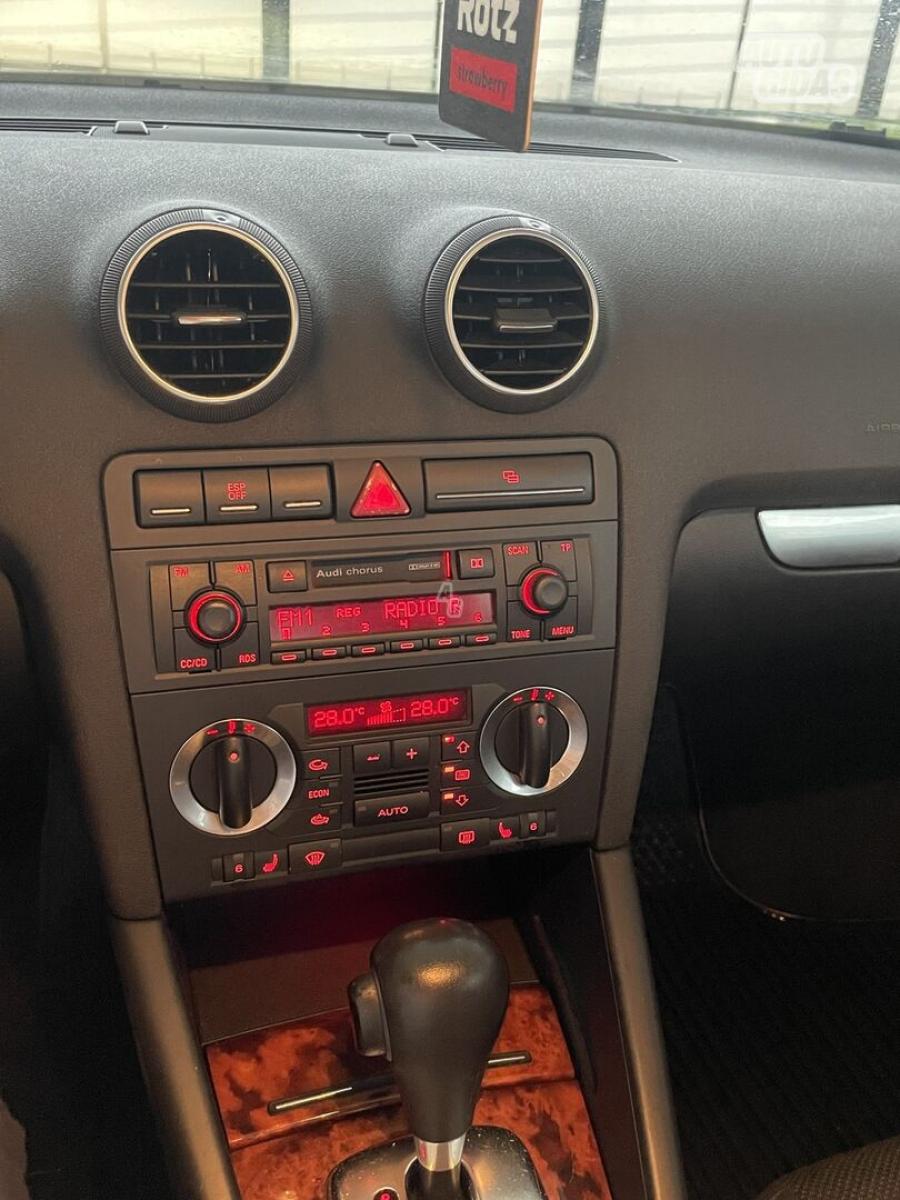 Audi A3 2004 Šauļi, ar dzinēja tilpumu 2.00 L un nobraukumu 210 tūkst. km par 1400 €, foto 13 vietnē AUTOMOTO.COM.LV