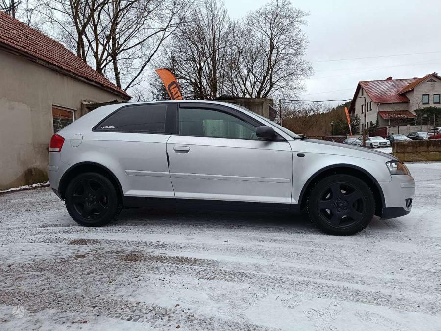 Audi A3 2007 in Vilnius, with an engine capacity of 1.90 L and mileage of 365 thousand km for 2300 €, photo 3 on AUTOMOTO.COM.LV