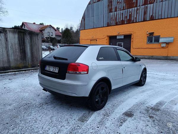Audi A3 2007 in Vilnius, with an engine capacity of 1.90 L and mileage of 365 thousand km for 2300 €, photo 4 on AUTOMOTO.COM.LV