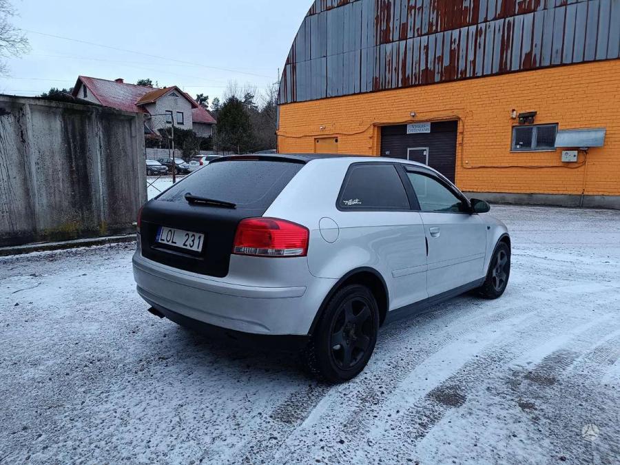 Audi A3 2007 in Vilnius, with an engine capacity of 1.90 L and mileage of 365 thousand km for 2300 €, photo 4 on AUTOMOTO.COM.LV