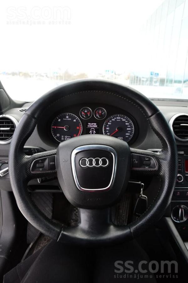 Audi A3 2011 in Rezekne, with an engine capacity of 2.00 L and mileage of 290 thousand km for 4500 €, photo 9 on AUTOMOTO.COM.LV
