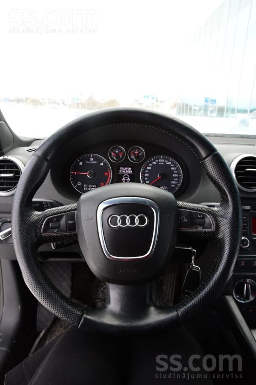 Audi A3 2011 in Rezekne, with an engine capacity of 2.00 L and mileage of 290 thousand km for 4500 €, photo 9 on AUTOMOTO.COM.LV