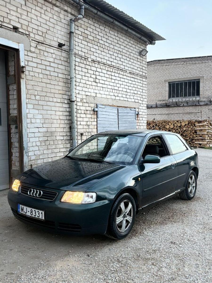 Zaļš Audi A3 1998 Kuldīga, ar dzinēja tilpumu 1.80 L un nobraukumu 0 tūkst. km par 1100 €, foto 1 vietnē AUTOMOTO.COM.LV