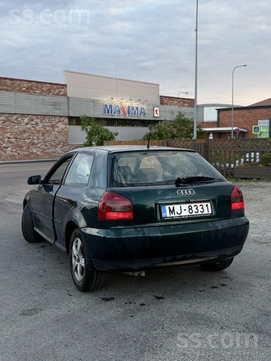 Zaļš Audi A3 1998 Kuldīga, ar dzinēja tilpumu 1.80 L un nobraukumu 0 tūkst. km par 1100 €, foto 14 vietnē AUTOMOTO.COM.LV