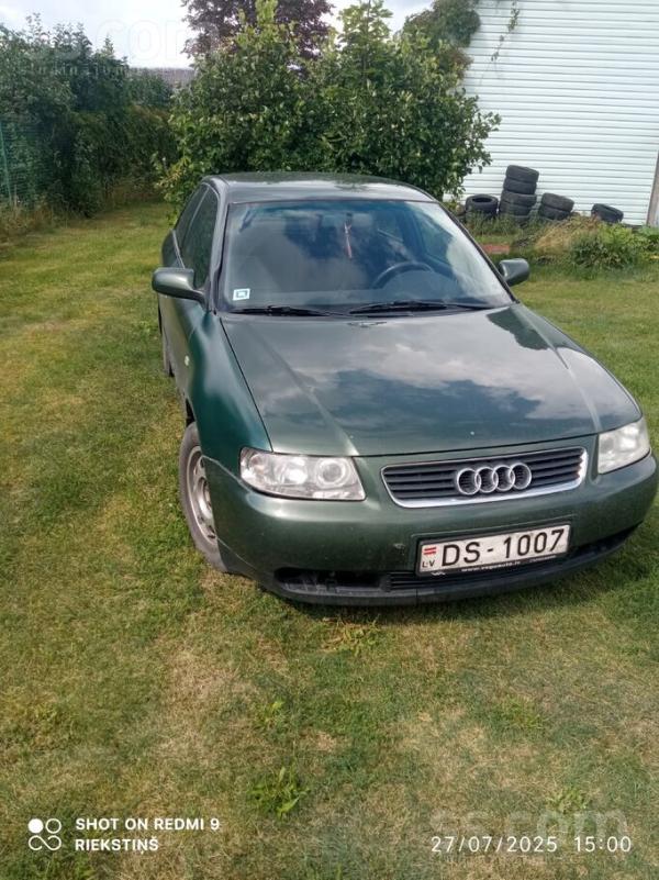 Zaļš Audi A3 2000 Rīga, ar dzinēja tilpumu 1.60 L un nobraukumu 405 tūkst. km par 1100 €, foto 2 vietnē AUTOMOTO.COM.LV