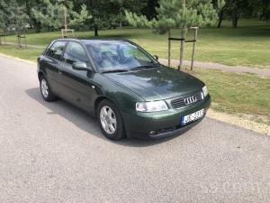Green Audi A3 2002 in Riga, with an engine capacity of 1.60 L and mileage of 211 thousand km for 1590 €, photo 3 on AUTOMOTO.COM.LV