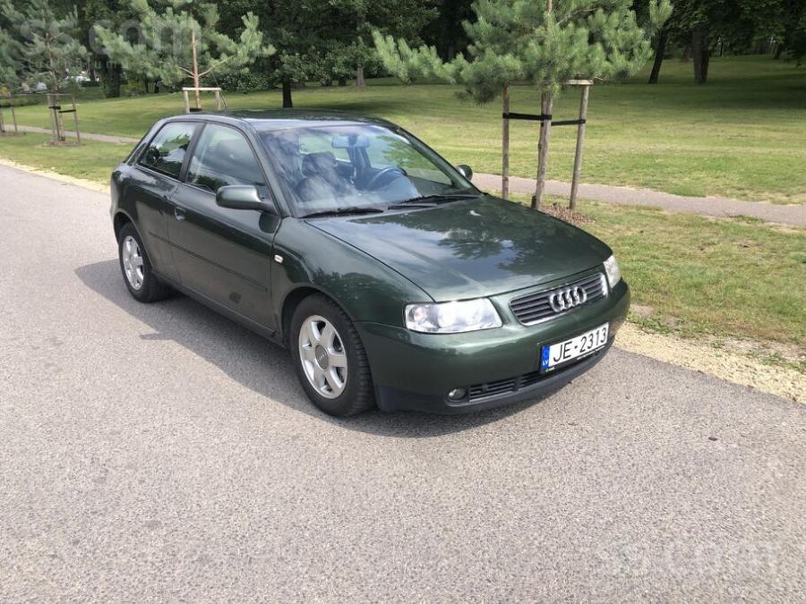 Green Audi A3 2002 in Riga, with an engine capacity of 1.60 L and mileage of 211 thousand km for 1590 €, photo 3 on AUTOMOTO.COM.LV