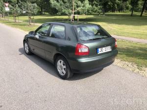 Green Audi A3 2002 in Riga, with an engine capacity of 1.60 L and mileage of 211 thousand km for 1590 €, photo 4 on AUTOMOTO.COM.LV