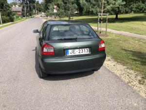 Green Audi A3 2002 in Riga, with an engine capacity of 1.60 L and mileage of 211 thousand km for 1590 €, photo 5 on AUTOMOTO.COM.LV
