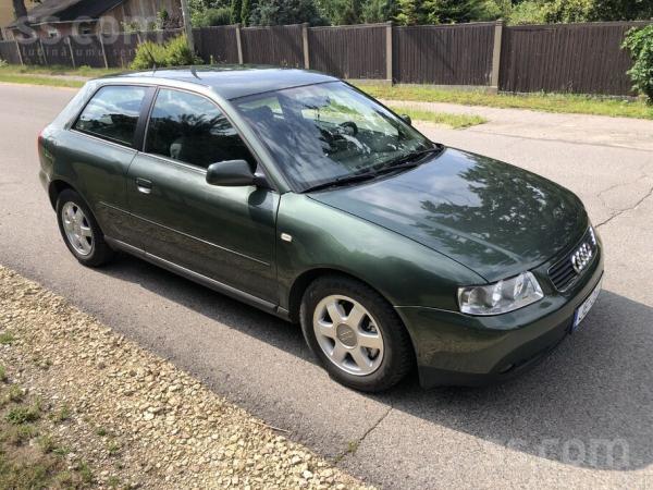 Green Audi A3 2002 in Riga, with an engine capacity of 1.60 L and mileage of 211 thousand km for 1590 €, photo 8 on AUTOMOTO.COM.LV
