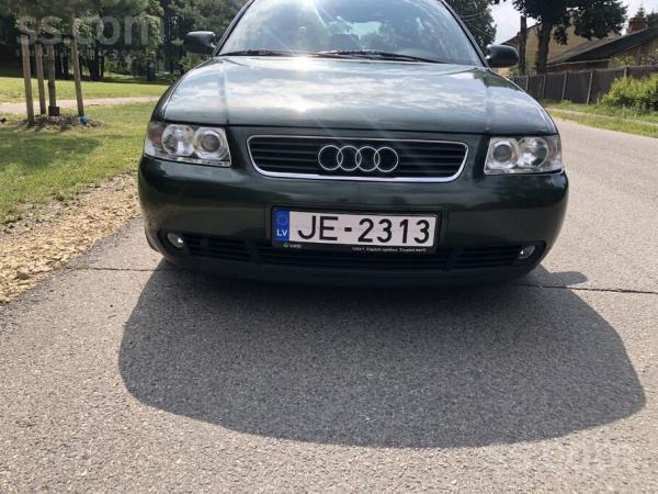 Green Audi A3 2002 in Riga, with an engine capacity of 1.60 L and mileage of 211 thousand km for 1590 €, photo 9 on AUTOMOTO.COM.LV