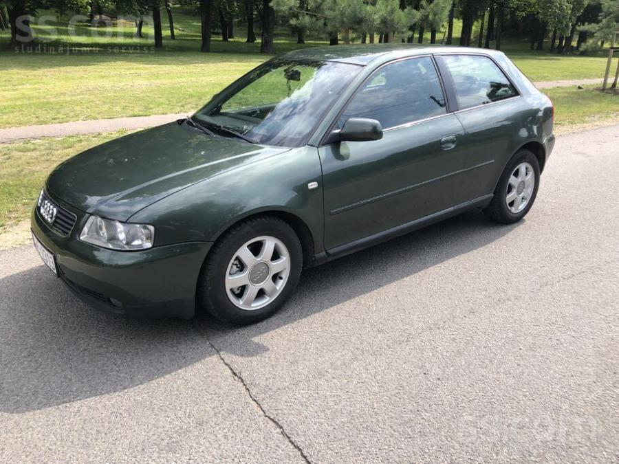 Green Audi A3 2002 in Riga, with an engine capacity of 1.60 L and mileage of 211 thousand km for 1590 €, photo 12 on AUTOMOTO.COM.LV