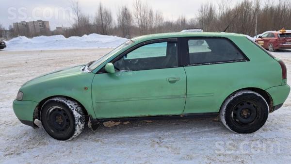 Zaļš Audi A3 1997 Daugavpils, ar dzinēja tilpumu 1.90 L un nobraukumu 420 tūkst. km par 790 €, foto 1 vietnē AUTOMOTO.COM.LV