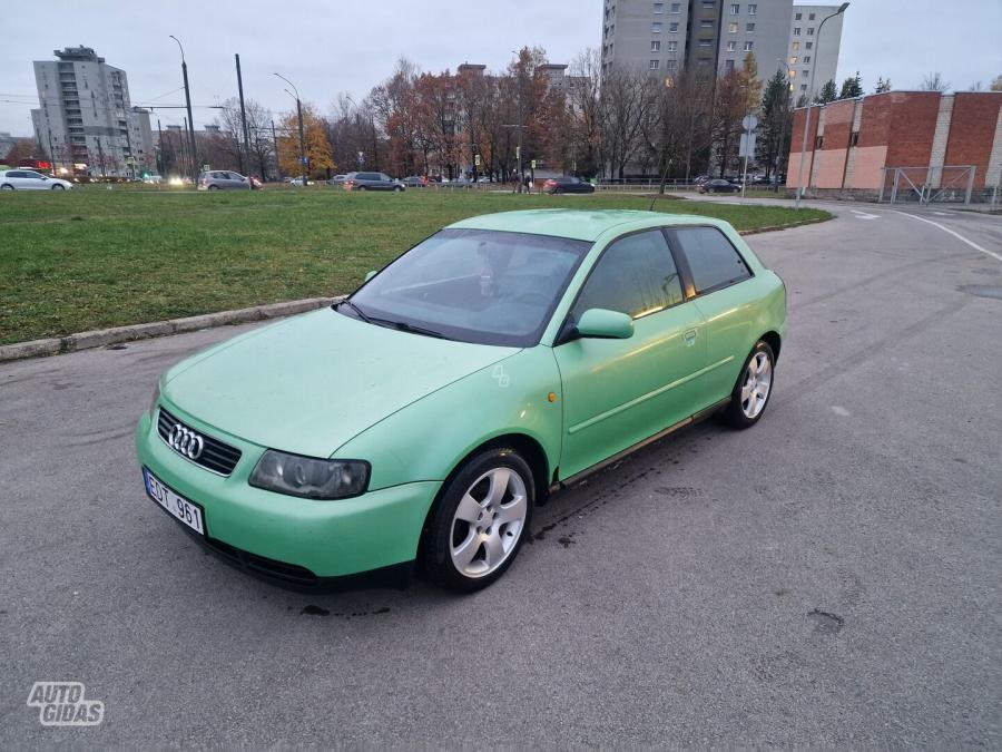 Зеленый Ауди А3 1997 в Каунас, объемом двигателя 1.80 л и пробегом 262 тыс. км за 850 €, фото 3 на AUTOMOTO.COM.LV