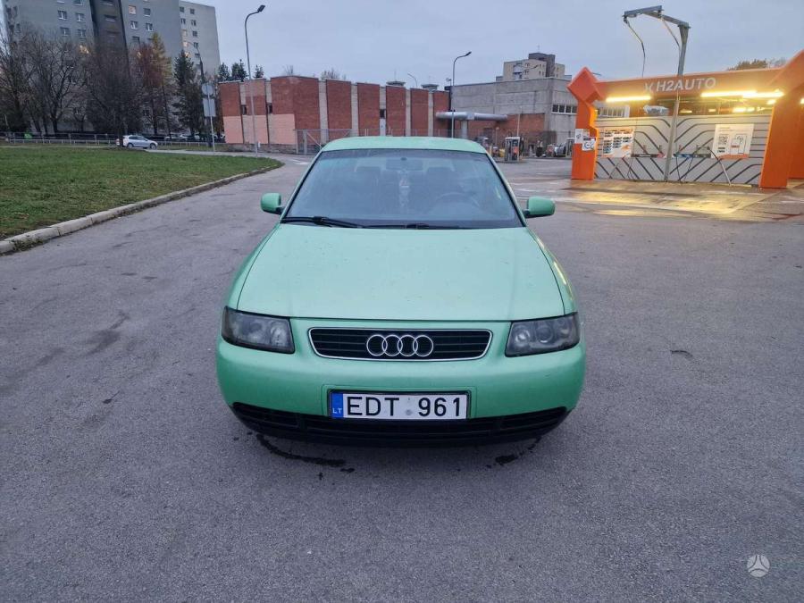 Zaļš Audi A3 1997 Kauņa, ar dzinēja tilpumu 1.78 L un nobraukumu 262 tūkst. km par 850 €, foto 4 vietnē AUTOMOTO.COM.LV