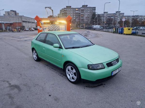 Zaļš Audi A3 1997 Kauņa, ar dzinēja tilpumu 1.78 L un nobraukumu 262 tūkst. km par 850 €, foto 4 vietnē AUTOMOTO.COM.LV