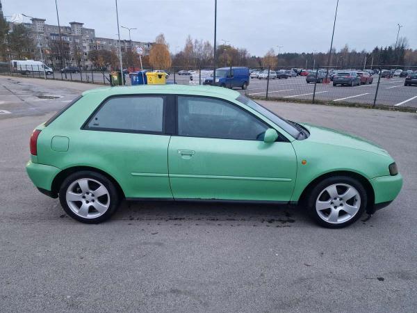 Zaļš Audi A3 1997 Kauņa, ar dzinēja tilpumu 1.78 L un nobraukumu 262 tūkst. km par 850 €, foto 5 vietnē AUTOMOTO.COM.LV