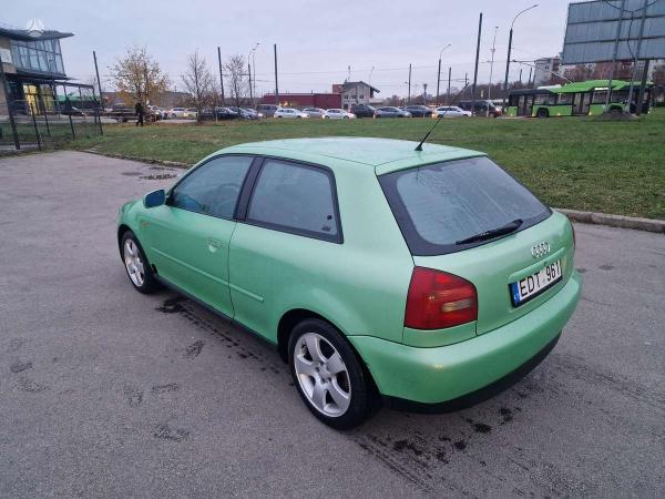 Zaļš Audi A3 1997 Kauņa, ar dzinēja tilpumu 1.78 L un nobraukumu 262 tūkst. km par 850 €, foto 8 vietnē AUTOMOTO.COM.LV
