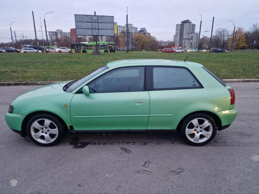 Zaļš Audi A3 1997 Kauņa, ar dzinēja tilpumu 1.78 L un nobraukumu 262 tūkst. km par 850 €, foto 10 vietnē AUTOMOTO.COM.LV