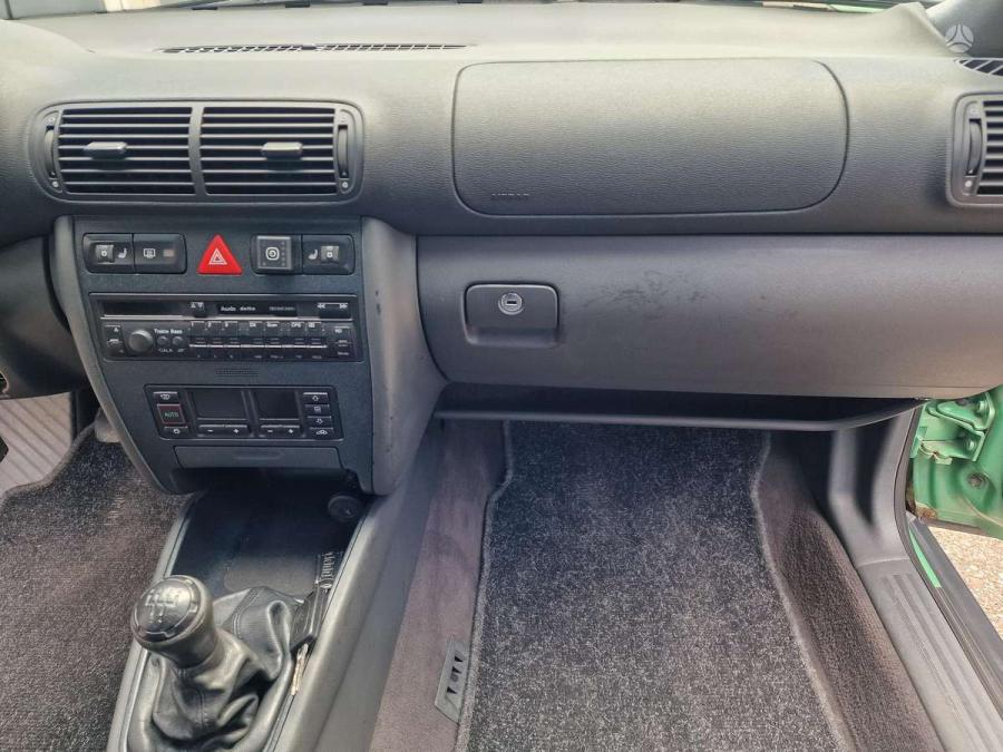 Zaļš Audi A3 1997 Kauņa, ar dzinēja tilpumu 1.78 L un nobraukumu 262 tūkst. km par 850 €, foto 15 vietnē AUTOMOTO.COM.LV
