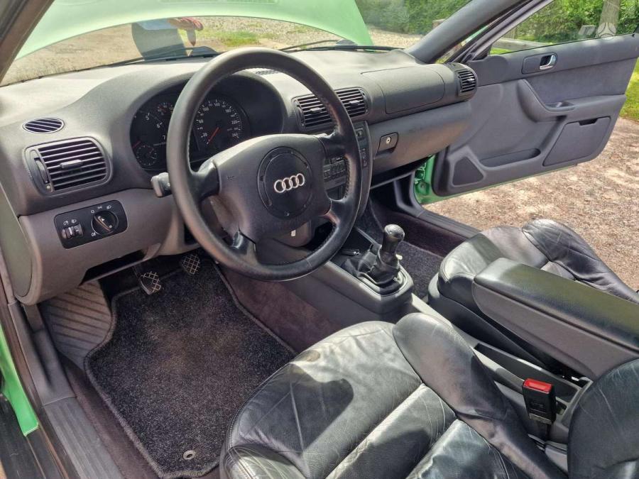 Zaļš Audi A3 1997 Kauņa, ar dzinēja tilpumu 1.78 L un nobraukumu 262 tūkst. km par 850 €, foto 24 vietnē AUTOMOTO.COM.LV