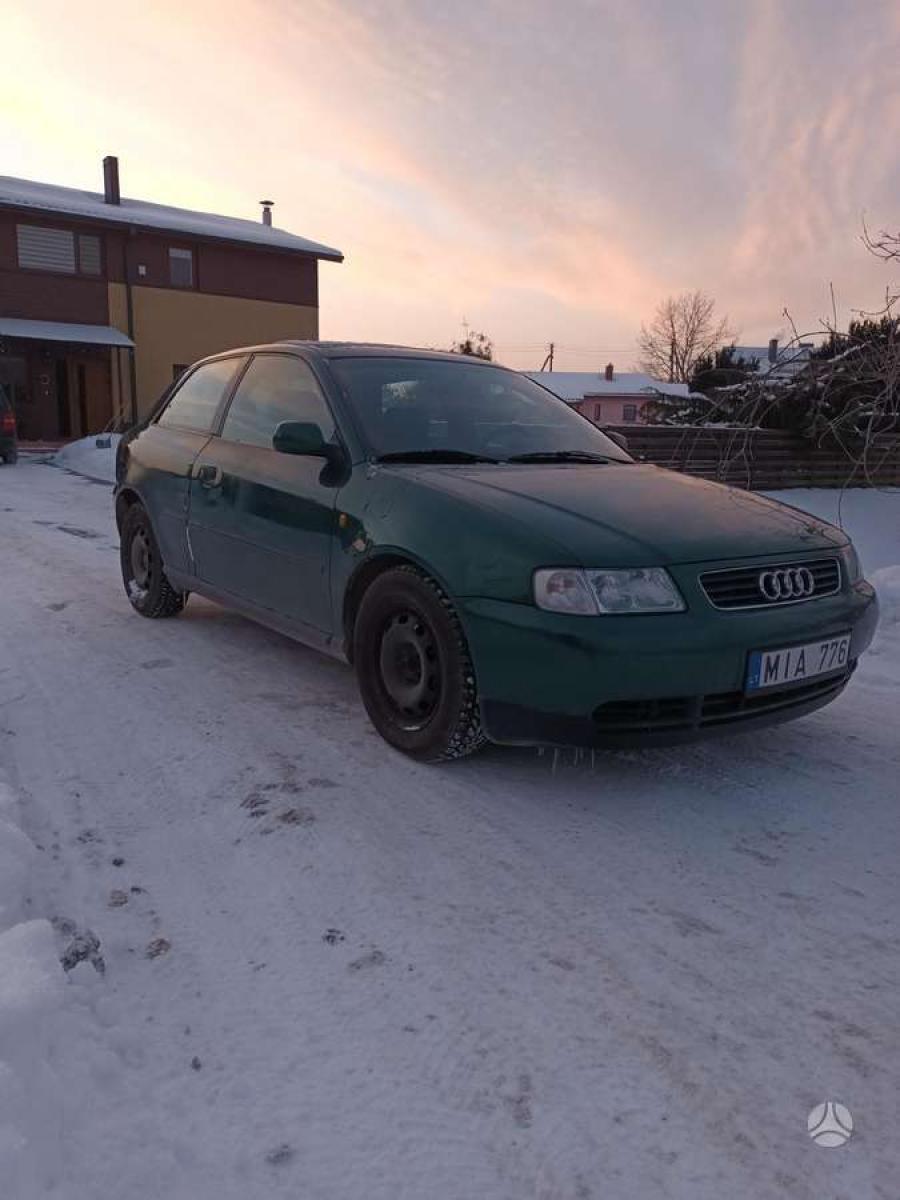Zaļš Audi A3 1998 Kauņa, ar dzinēja tilpumu 1.60 L un nobraukumu 148 tūkst. km par 1100 €, foto 2 vietnē AUTOMOTO.COM.LV