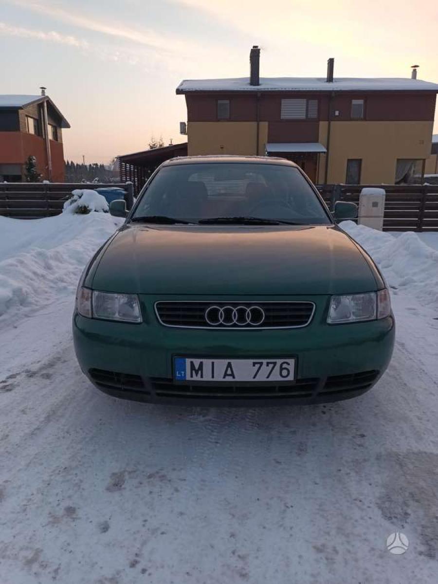 Zaļš Audi A3 1998 Kauņa, ar dzinēja tilpumu 1.60 L un nobraukumu 148 tūkst. km par 1100 €, foto 3 vietnē AUTOMOTO.COM.LV