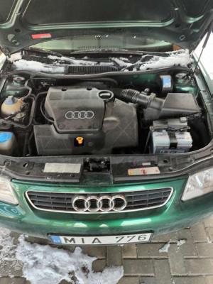 Zaļš Audi A3 1998 Kauņa, ar dzinēja tilpumu 1.60 L un nobraukumu 148 tūkst. km par 1100 €, foto 6 vietnē AUTOMOTO.COM.LV
