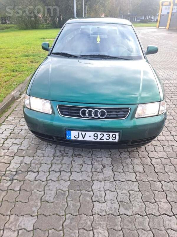 Zaļš Audi A3 1999 Liepāja, ar dzinēja tilpumu 1.60 L un nobraukumu 290 tūkst. km par 1050 €, foto 2 vietnē AUTOMOTO.COM.LV