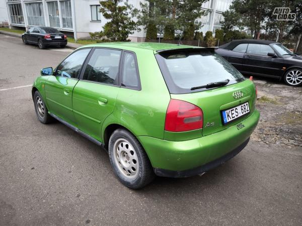 Zaļš Audi A3 1999 Viļņa, ar dzinēja tilpumu 1.60 L un nobraukumu 221 tūkst. km par 470 €, foto 5 vietnē AUTOMOTO.COM.LV