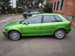 Zaļš Audi A3 1999 Viļņa, ar dzinēja tilpumu 1.60 L un nobraukumu 221 tūkst. km par 470 €, foto 6 vietnē AUTOMOTO.COM.LV