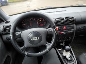 Zaļš Audi A3 1999 Viļņa, ar dzinēja tilpumu 1.60 L un nobraukumu 221 tūkst. km par 470 €, foto 9 vietnē AUTOMOTO.COM.LV