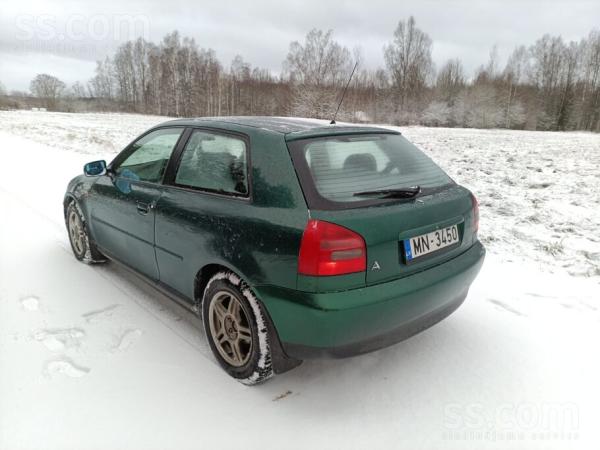 Green Audi A3 1999 in Rezekne, with an engine capacity of 1.60 L and mileage of 304 thousand km for 950 €, photo 3 on AUTOMOTO.COM.LV