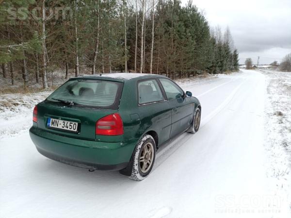 Green Audi A3 1999 in Rezekne, with an engine capacity of 1.60 L and mileage of 304 thousand km for 950 €, photo 4 on AUTOMOTO.COM.LV