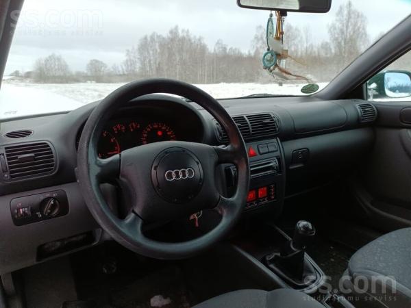 Green Audi A3 1999 in Rezekne, with an engine capacity of 1.60 L and mileage of 304 thousand km for 950 €, photo 5 on AUTOMOTO.COM.LV