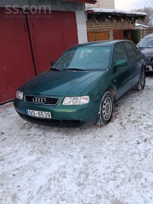 Zaļš Audi A3 1999 Rīga, ar dzinēja tilpumu 1.90 L un nobraukumu 228 tūkst. km par 1600 €, foto  vietnē AUTOMOTO.COM.LV