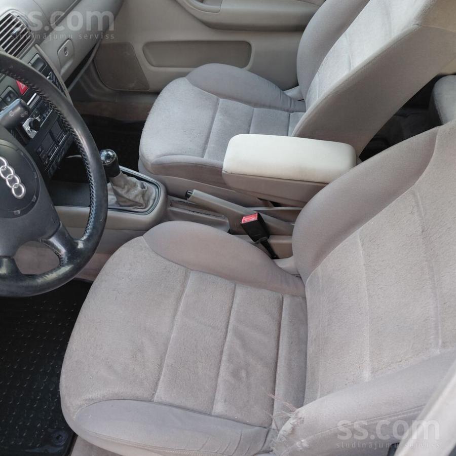 Green Audi A3 1999 in Riga, with an engine capacity of 1.90 L and mileage of 308 thousand km for 1600 €, photo 10 on AUTOMOTO.COM.LV