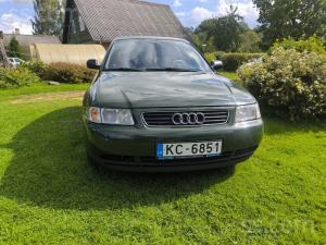 Green Audi A3 1999 in Jekabpils, with an engine capacity of 1.60 L and mileage of 267 thousand km for 1500 €, photo 4 on AUTOMOTO.COM.LV