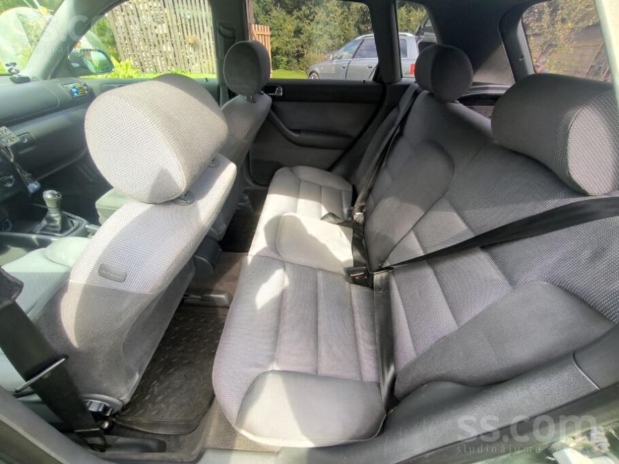 Green Audi A3 1999 in Jekabpils, with an engine capacity of 1.60 L and mileage of 267 thousand km for 1500 €, photo 6 on AUTOMOTO.COM.LV